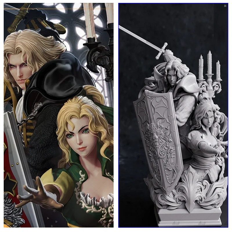 LindenKing A530 1/8 Alucard Figure 3D Resin Garage Kit GK Model ...