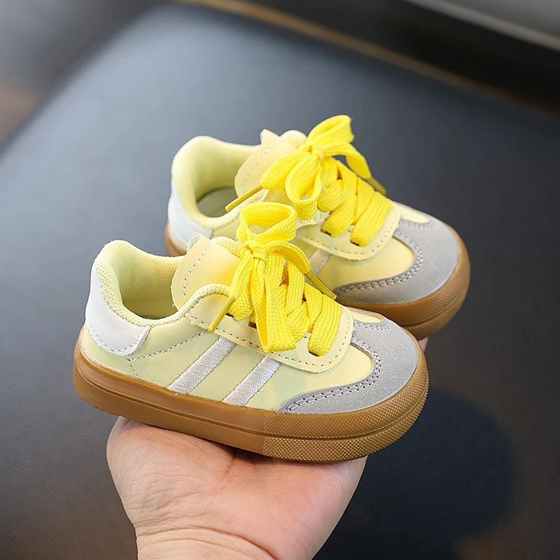 2025 New Spring Baby Shoes Leather Toddler Kids Sneakers Outdoor Boys ...