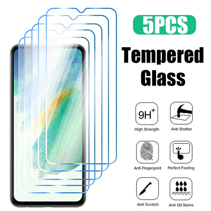 5PCS-Tempered-Glass-For-Samsung-Galaxy-A54-A34-A14-A53-A13-A52s-5G ...
