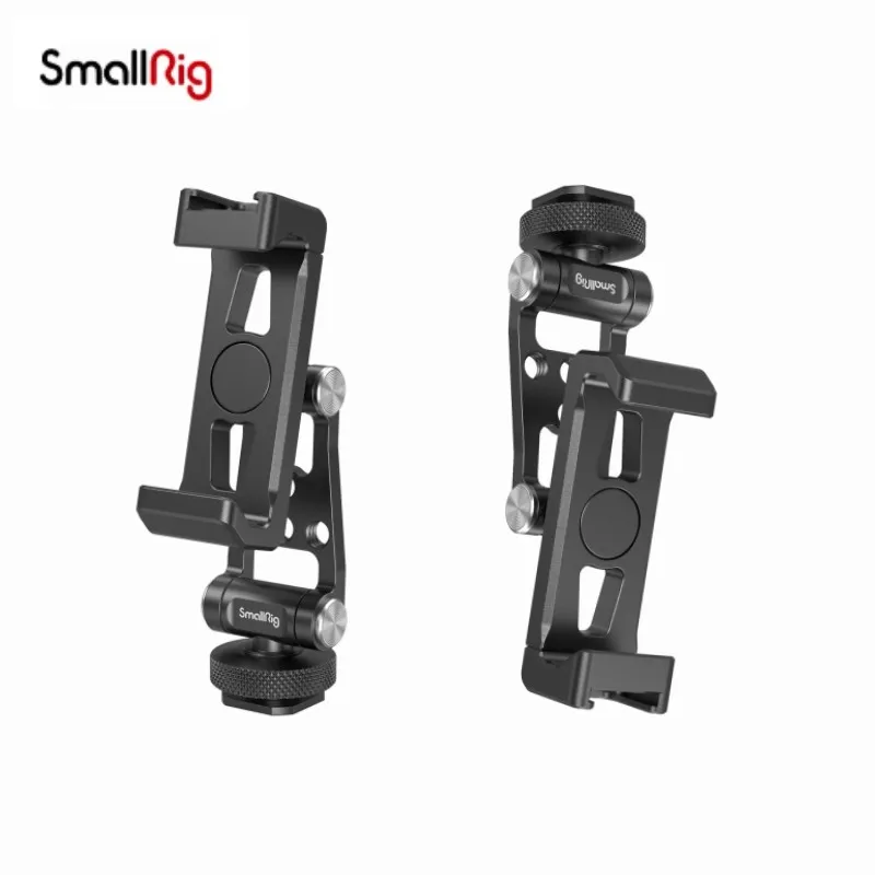 Smallrig-Metal-Phone-Holder-with-Cold-Shoe-Mount-4382-Phone-Holder-for ...