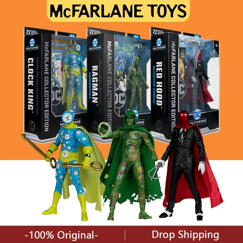 McFarlane-Toys-Clock-King-Ragman-Red-Hood-Agent-Liberty-Action-Figure ...