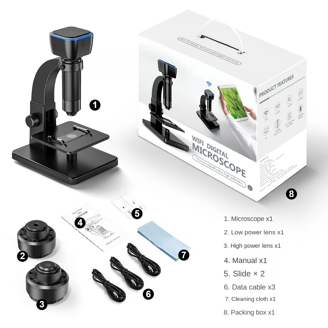 2000X-Digital-Microscope-HD-1080P-LED-WiFi-USB-Microscope-Mobile-Phone ...