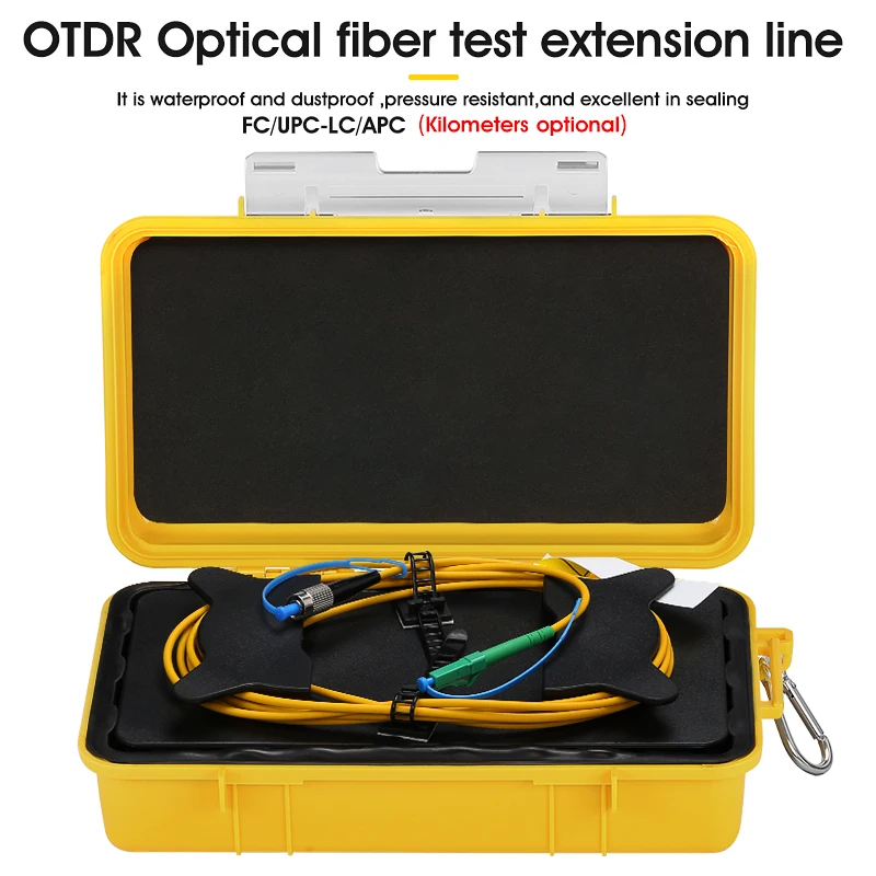 FC/UPC LC/APC OTDR Launch Cable Fiber 500/1000/2000M OTDR Test ...