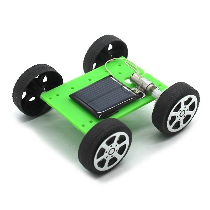 DIY-Physical-STEM-Kits-Electric-Solar-Powered-Mini-Car-Science ...