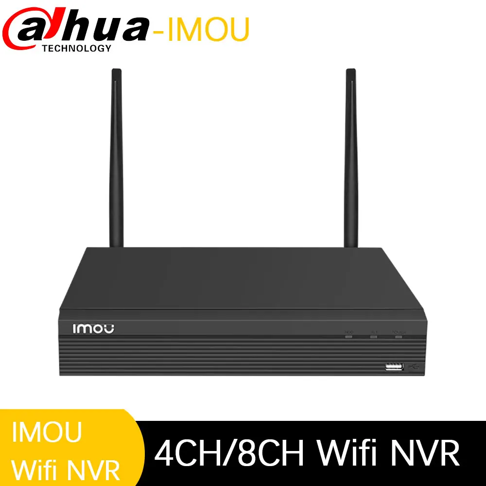 Dahua WIFI NVR Wireless Ai IMOU NVR1104HS-W-S2 4 Channel NVR1108HS-W-S2 ...