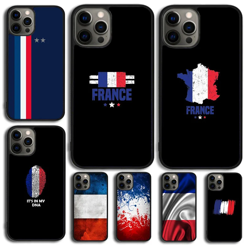 France Flag Phone Case Cover For iPhone 17 Air 16 15 14 SE 2020 11 12 ...