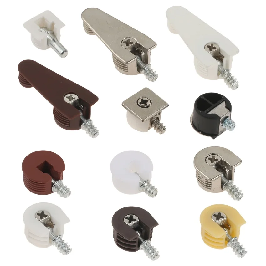 10Pcs Wall Shelf Bracket Invisible Nail Concealed Plank Support Frame ...