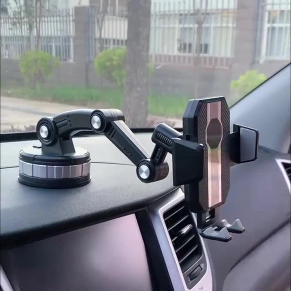 Strong-Suction-Cup-Car-Phone-Holder-Center-Console-Smartphone-Sucker ...