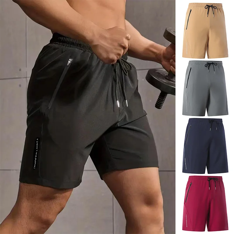 Men's Bottoms Summer Gym Workout Running Cycling Quick Drying ...