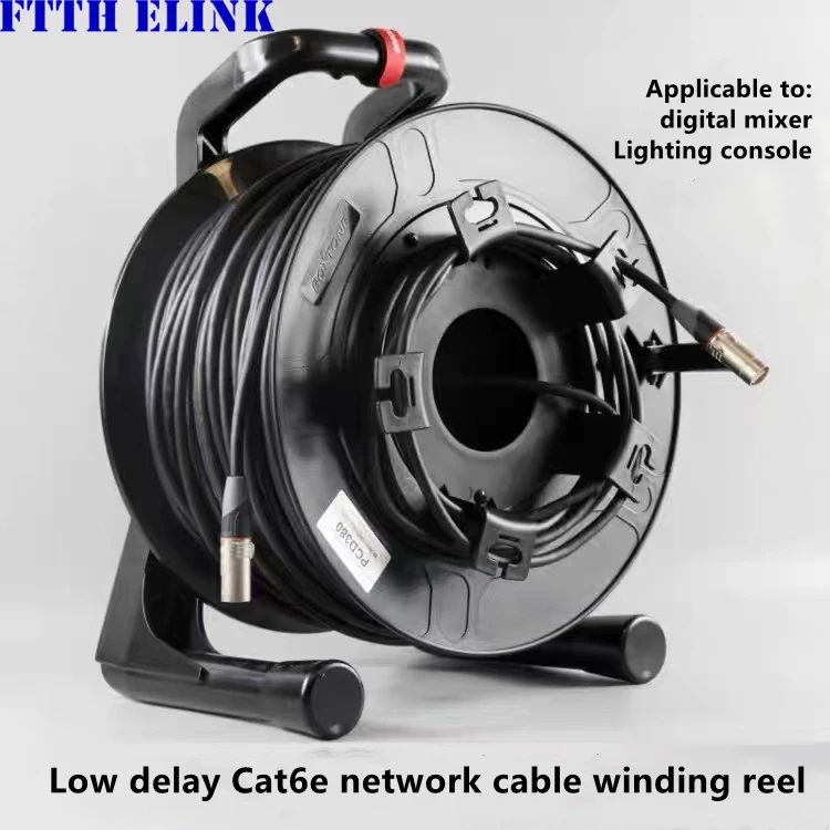 Cable drum 50mtr low delay Cat6e network cable PCD380 PCD310 235 ...