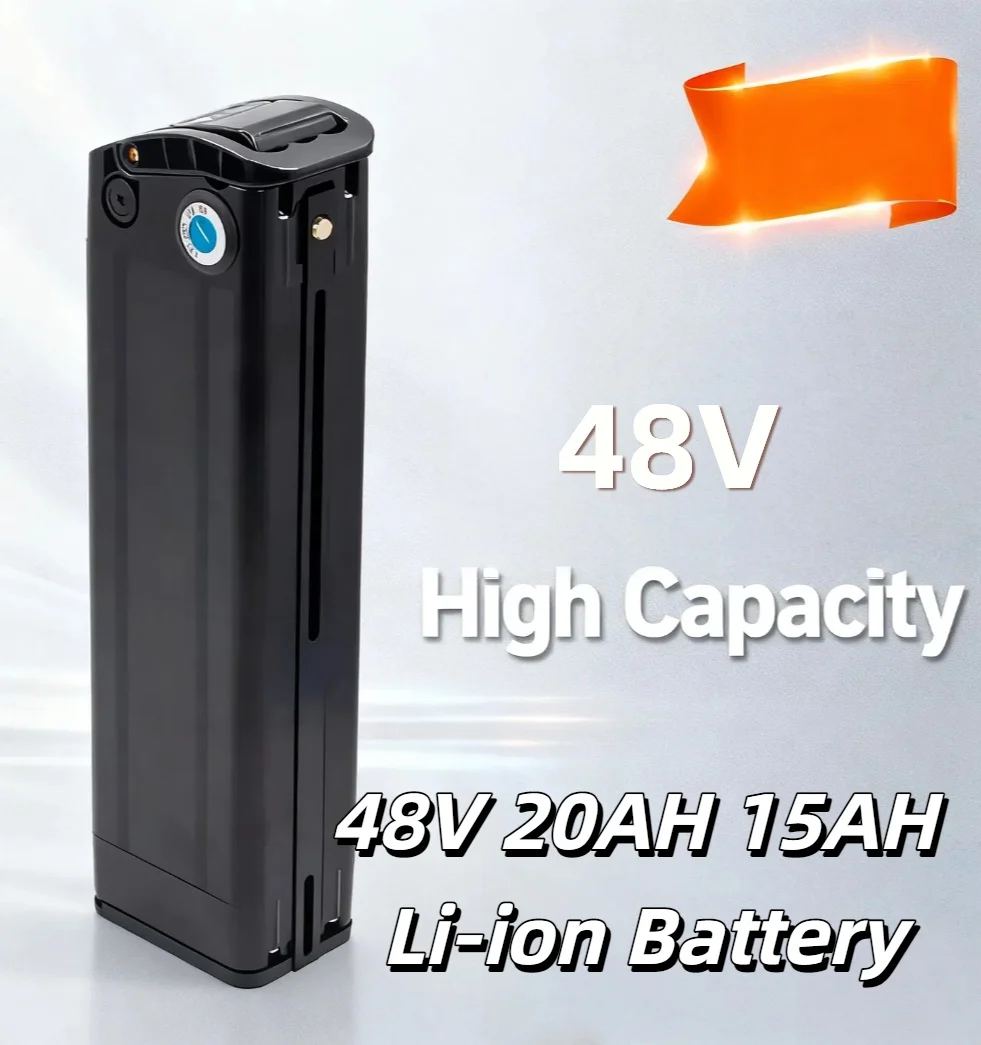 48V 20AH 15AH Li-ion Battery with 54.6V 2A Charger – Compatible with ...