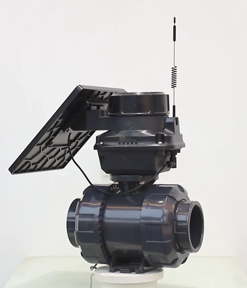 2-Way-Motorized-Ball-Valve-Wireless-Solar-Smart-Motorized-Actuator-With ...