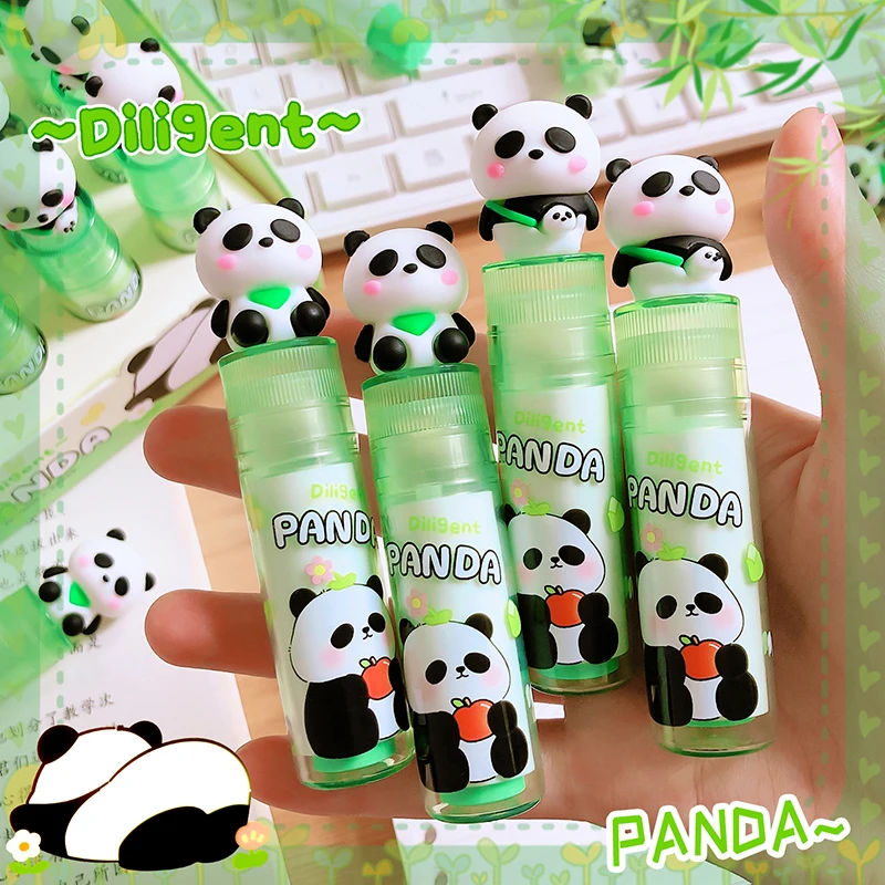 1Pc-Kawaii-Lipstick-Design-panda-Rubber-Erasers-Student-Correction-Tool ...