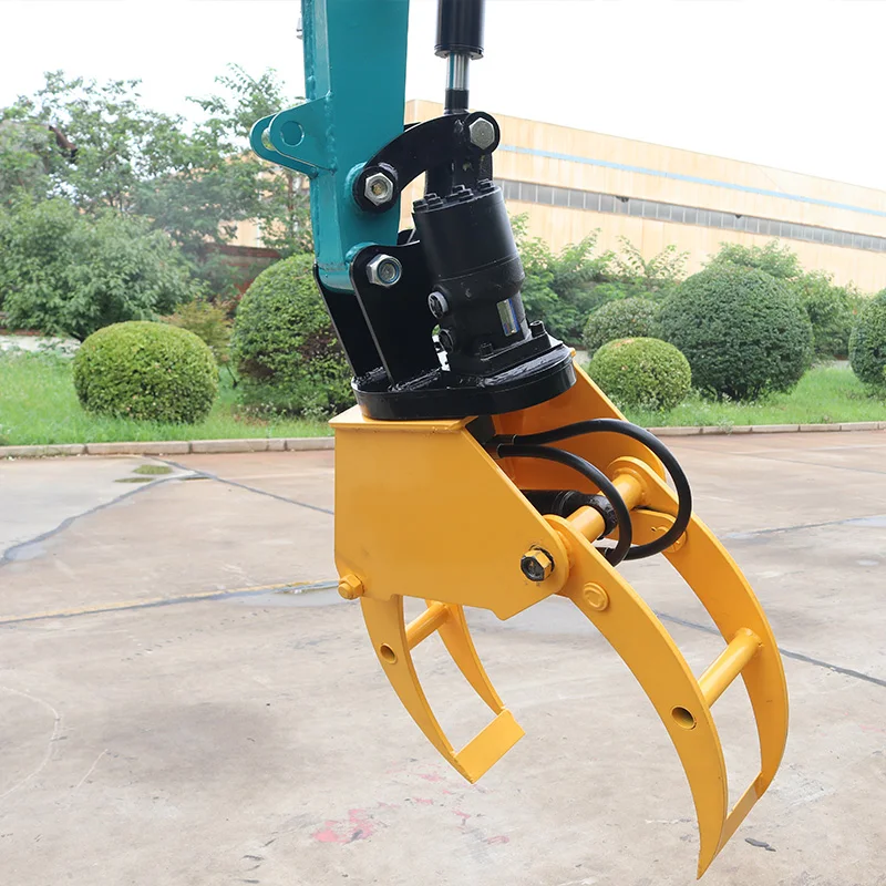 HOMIE-360-Rotation-Excavator-Hydraulic-Grab-for-Stone-Rock-Boulder ...