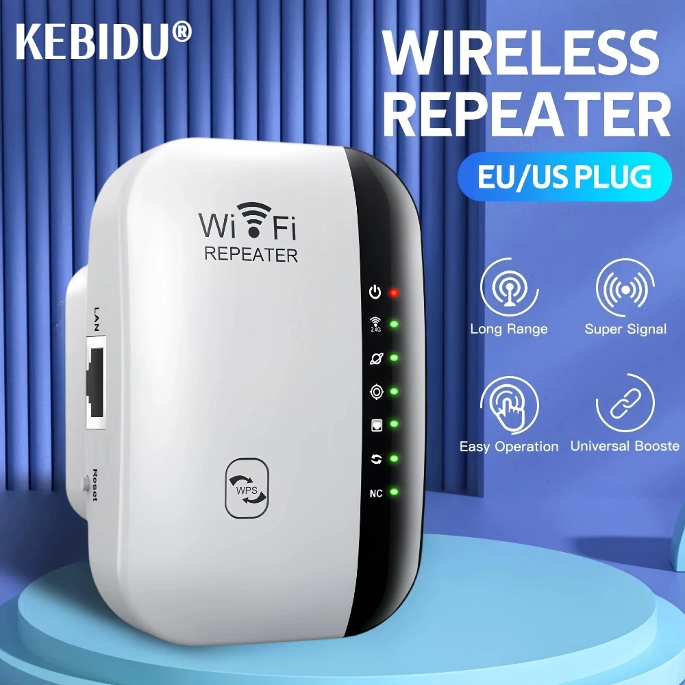 300Mbps-WiFi-Repeater-High-Speed-Expansion-WiFi-Signal-Booster-Built-in ...