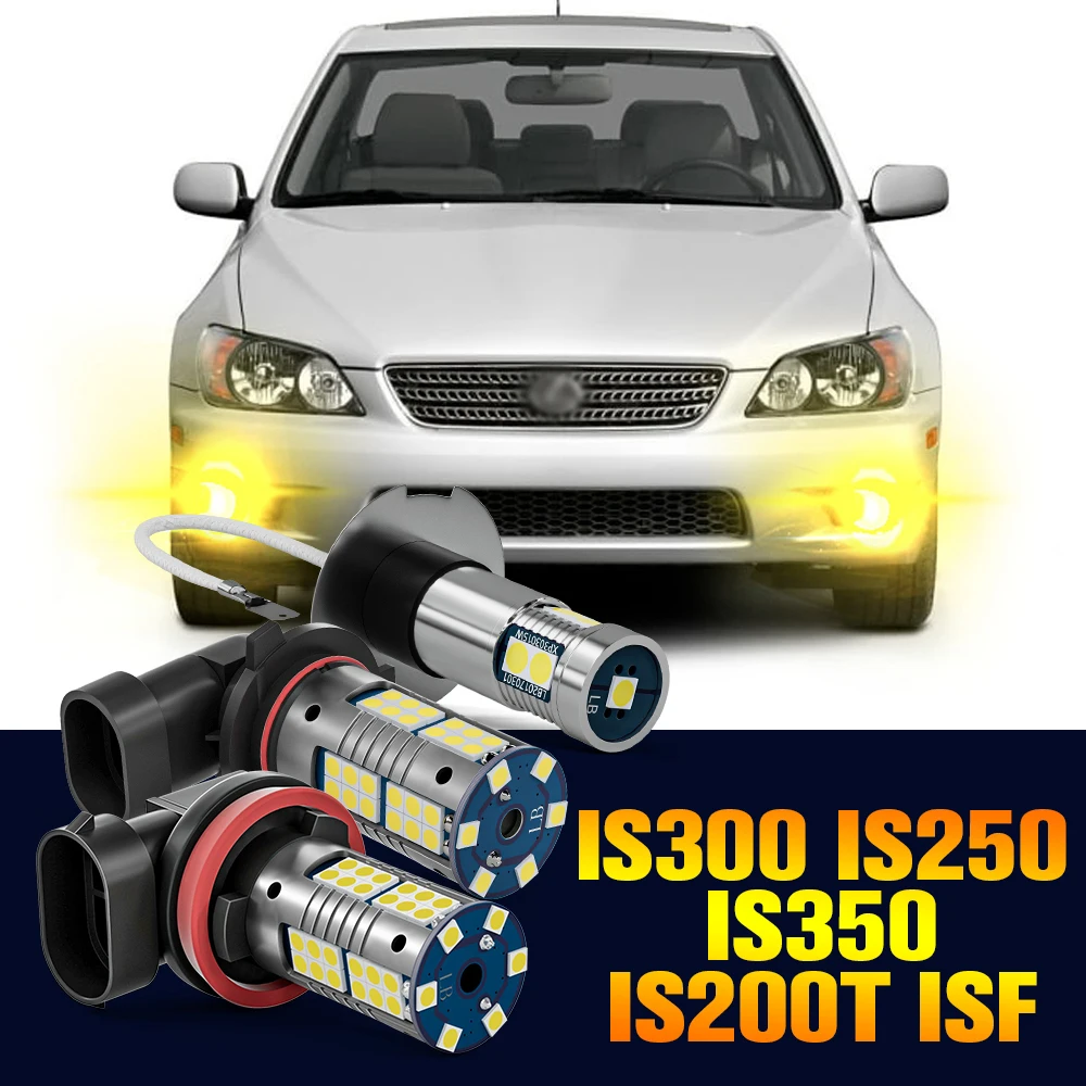 2pcs LED Fog Light Bulb Lamp For Lexus IS300 IS250 IS350 IS200T IS F ...