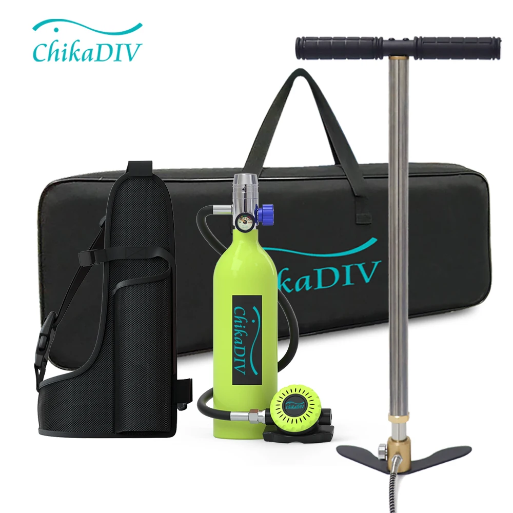 Chikadiv-C400-Mini-Scuba-Tank-Refillable-Oxygen-Cylinder-Scuba-Tank ...