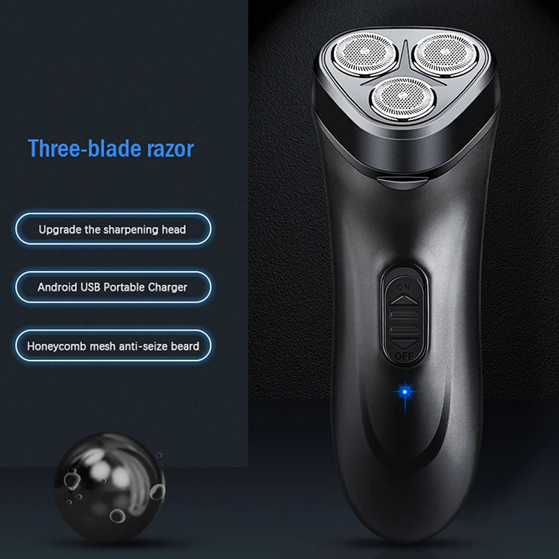 Mini Electric Shaver Men Portable Electric Razor Beard Knife USB ...