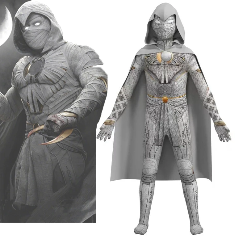 Moon Knight Cosplay Costumes Jumpsuits Marc Spector Superhero Clothes ...