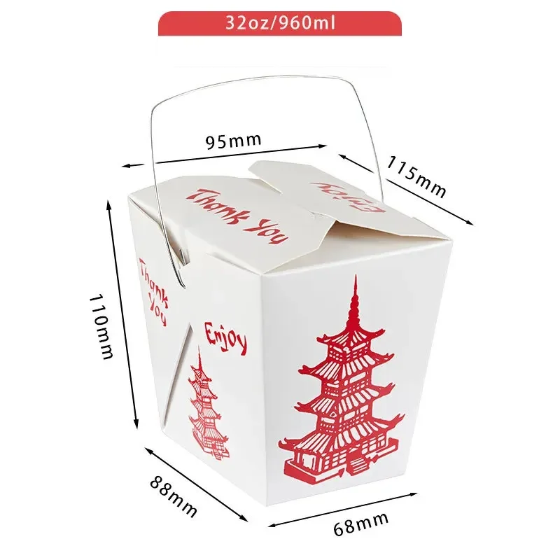 Caja De Comida China Caja China Para Llevar , Representaciones