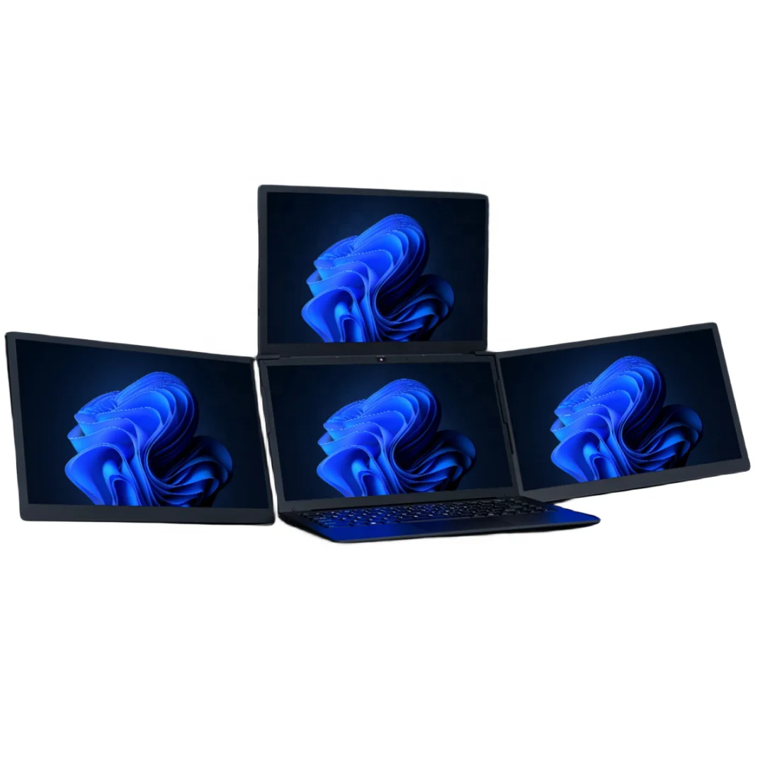 Goods1080P-FHD-13-Inch-Dual-Quad-Screen-Screen-Triple-Extender-PC ...