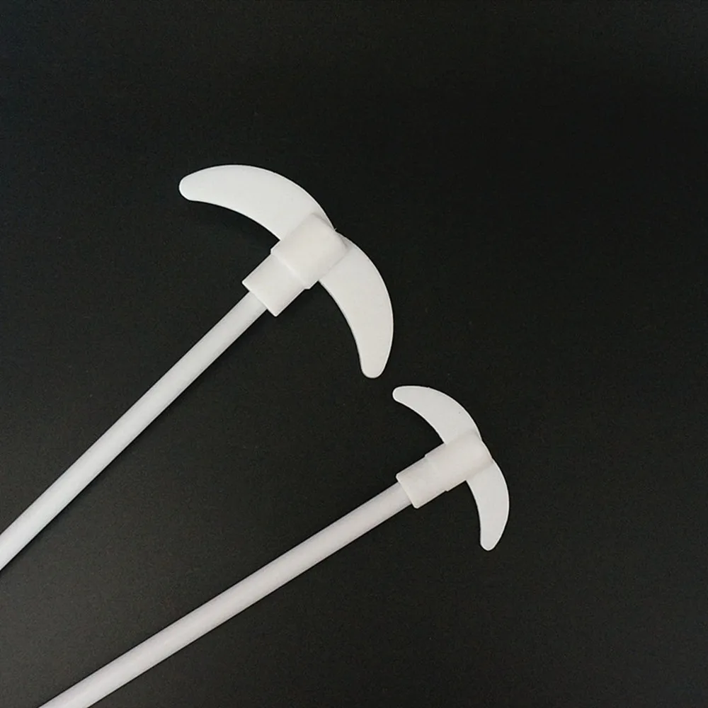 1Pcs-lot-PTFE-Length-250-700mm-stirring-paddle-Two-Bladed-PTFE-Stirring ...