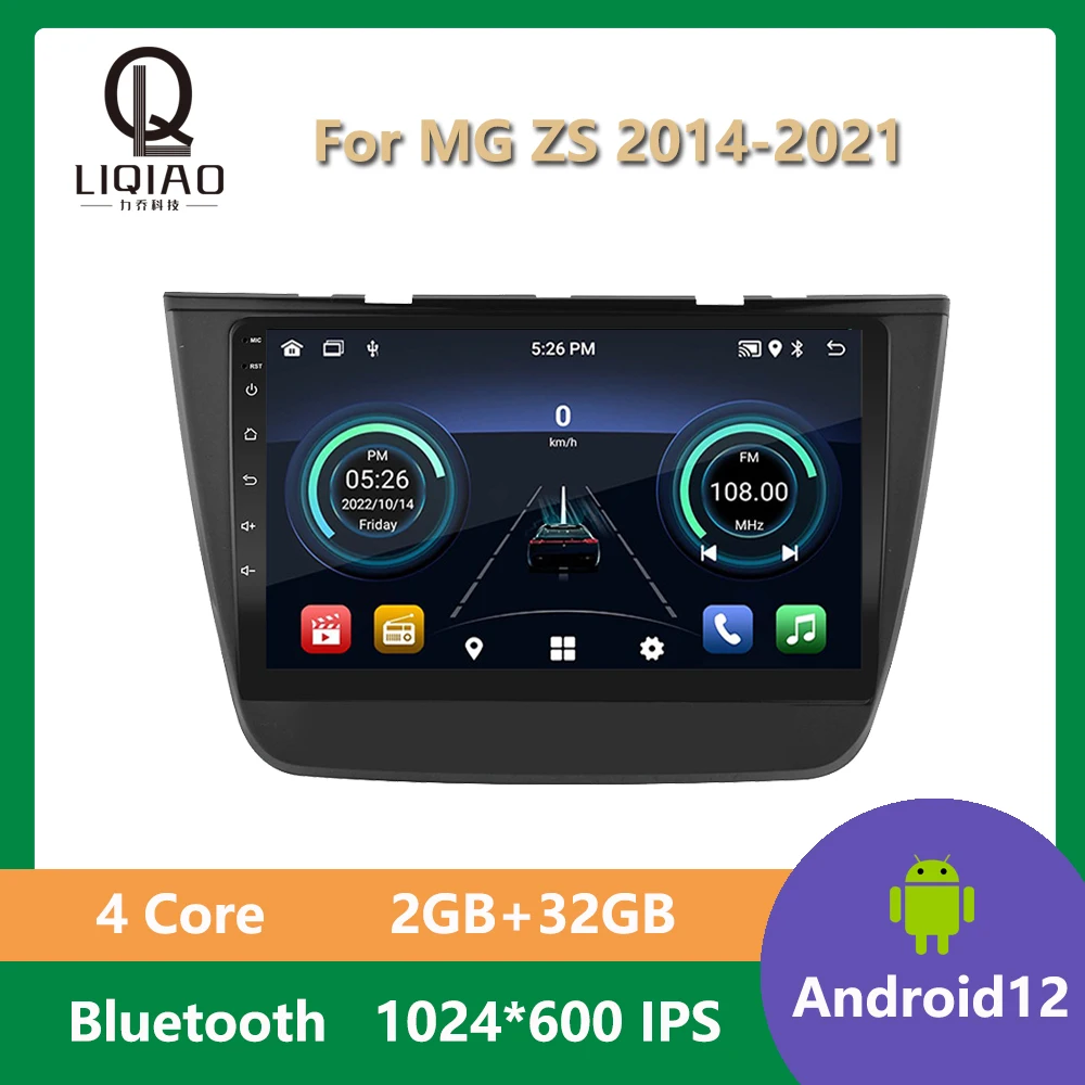 For-MG-ZS-2014-2021-Car-Radio-Multimedia-Video-Navigation-stereo-GPS ...