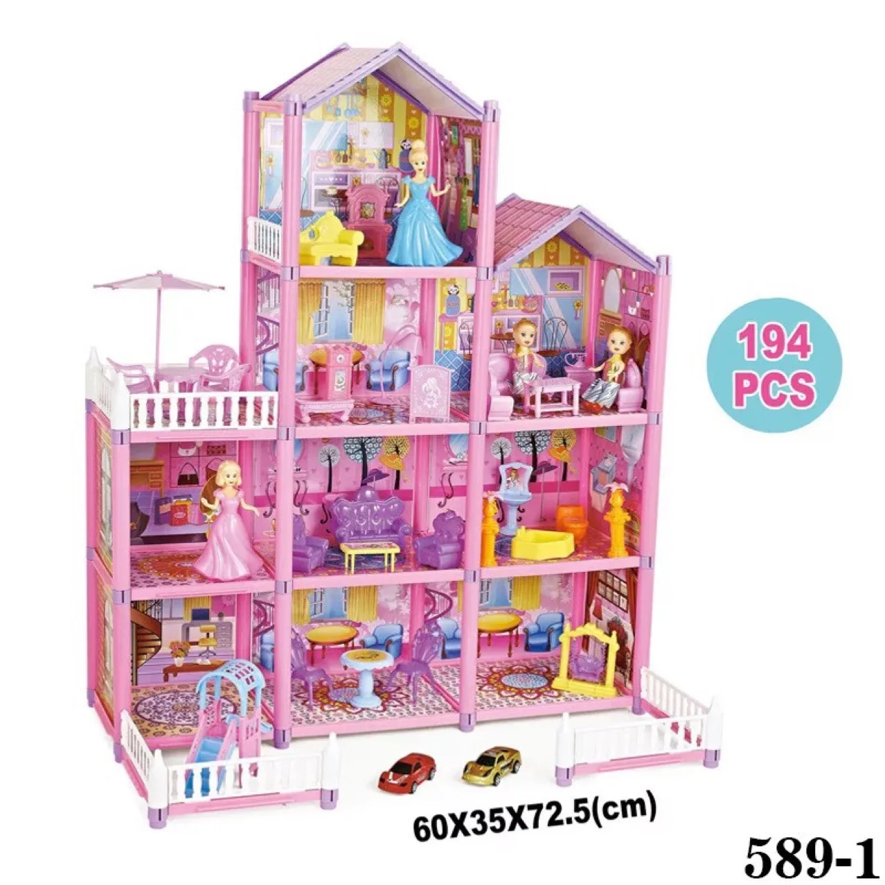 DIY-Villa-House-Paradise-House-Dream-Doll-Luxury-House-Toy-Castle ...
