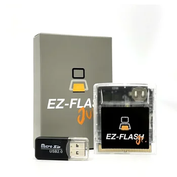 EZ FLASH Junior-consola de juegos para GB GBC, EZJ EZ-FLASH cartucho de juego, tarjeta con reloj ...