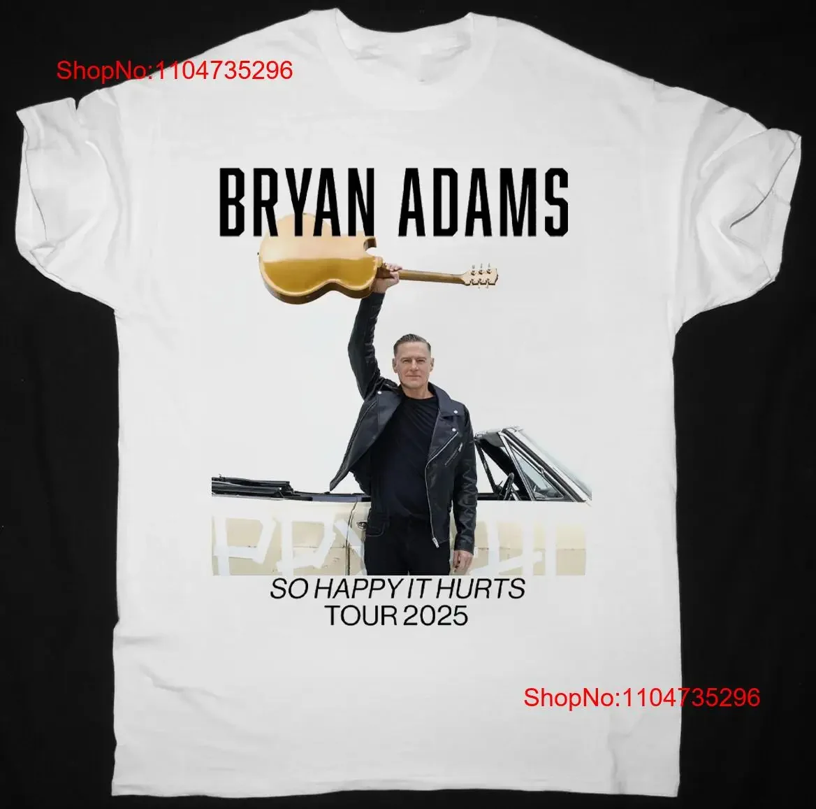 Bryan Adams 2025 Concert Tour White All Size T Shirt AL326 vintage ...