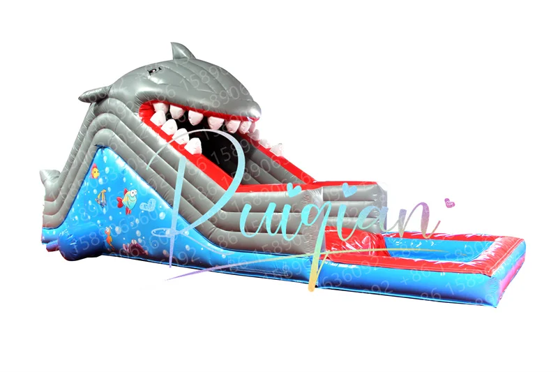 Custom-Water-Inflatable-Water-Slide-Bounce-Castle-Castle-Bouncer-Water ...