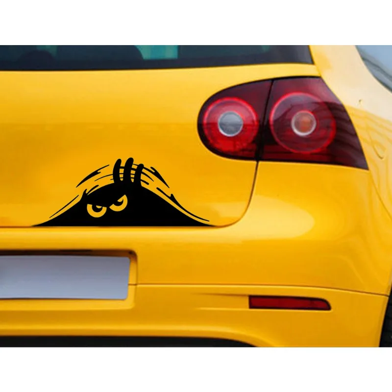 3D-Dune-Sand-Monster-Peeking-Peering-Car-Sticker-Creative-Funny-Vinyl ...