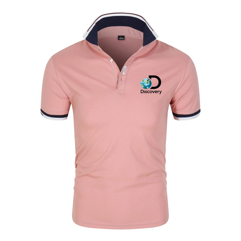 Discovery-Channel-2023-Summer-High-Quality-Men-Polo-Shirts-Casual ...