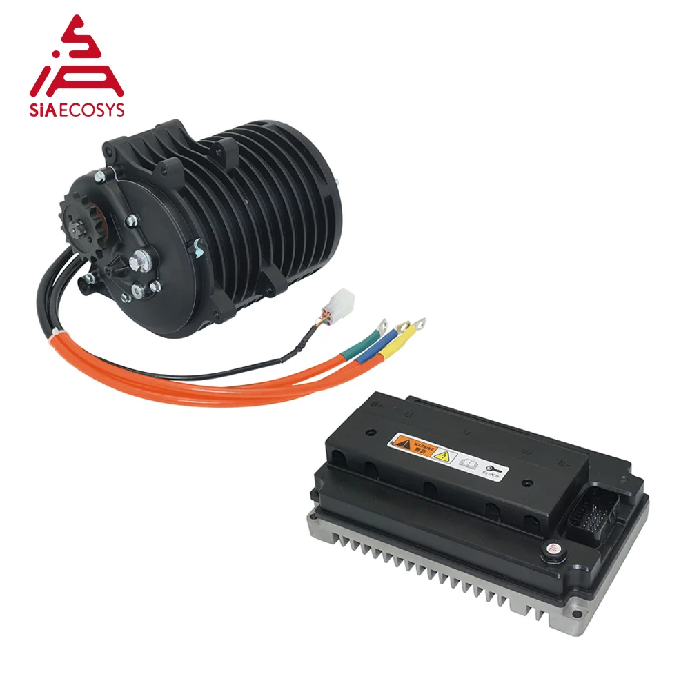 QS Motor 138 3000W Mid Drive Motor V3 70H 5500W Max Continuous 72V ...