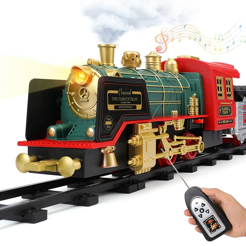 Remote-Control-Track-Train-Car-Classical-Simulation-Water-Steam ...