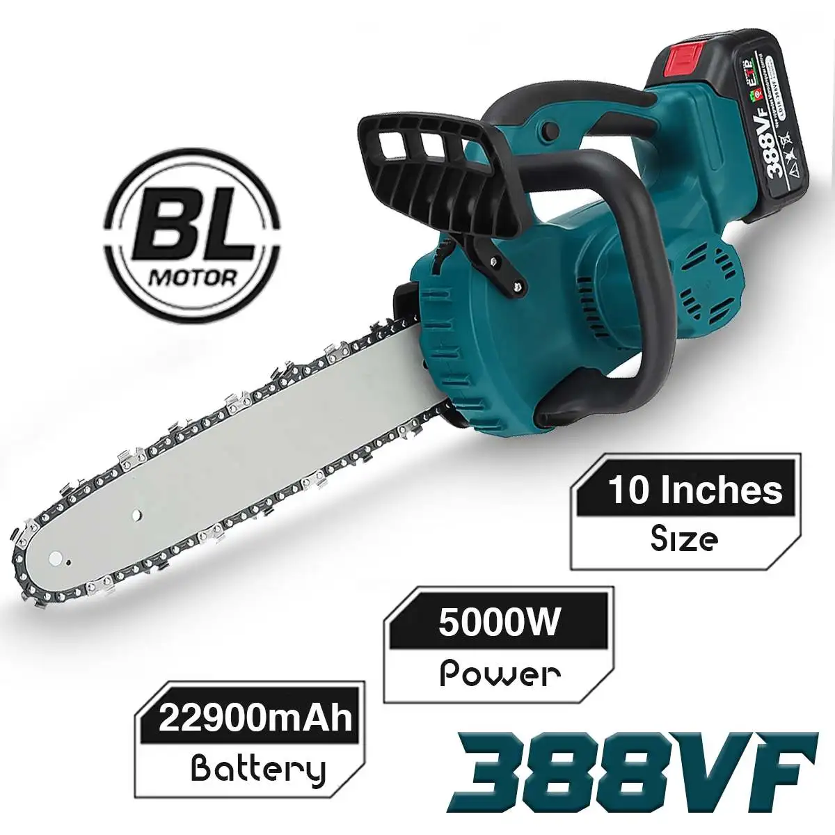 10-Inch-Brushless-Cordless-Electric-Chainsaw-Handheld-Chain-Saw-Garden ...
