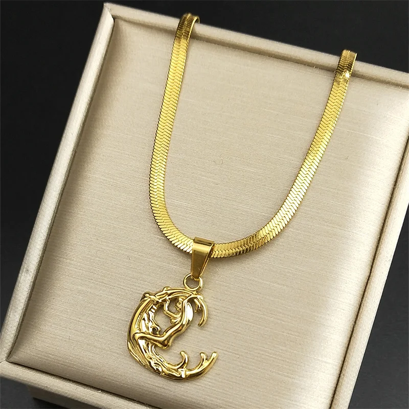 Cad-ay-hilal-tanr-a-kolye-kad-n-erkek-paslanmaz-elik-alt-n-renk ...