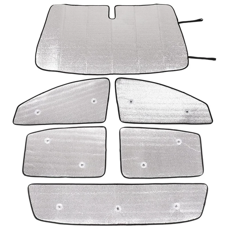 Windshield Sunshade Kit For Ford Ranger 2015 2021 Car Front Window Sun ...