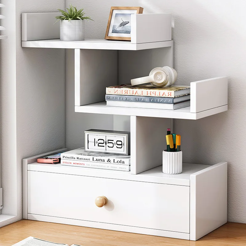 Bookcase-Desktop-Desk-Storage-and-Storage-Rack-Household-Desk-Small ...