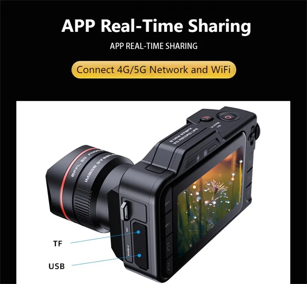 Kamera Digital WIFI 5K HD 500M Teleskop Monokuler Penglihatan Malam ...