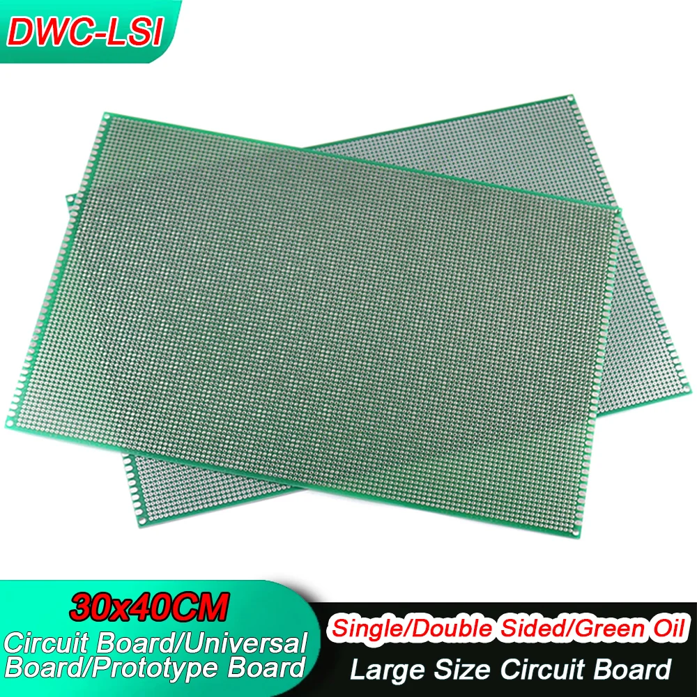 5-Pcs-Lot-30X40cm-Single-Double-Sided-Green-Oil-Prototype-PCB ...