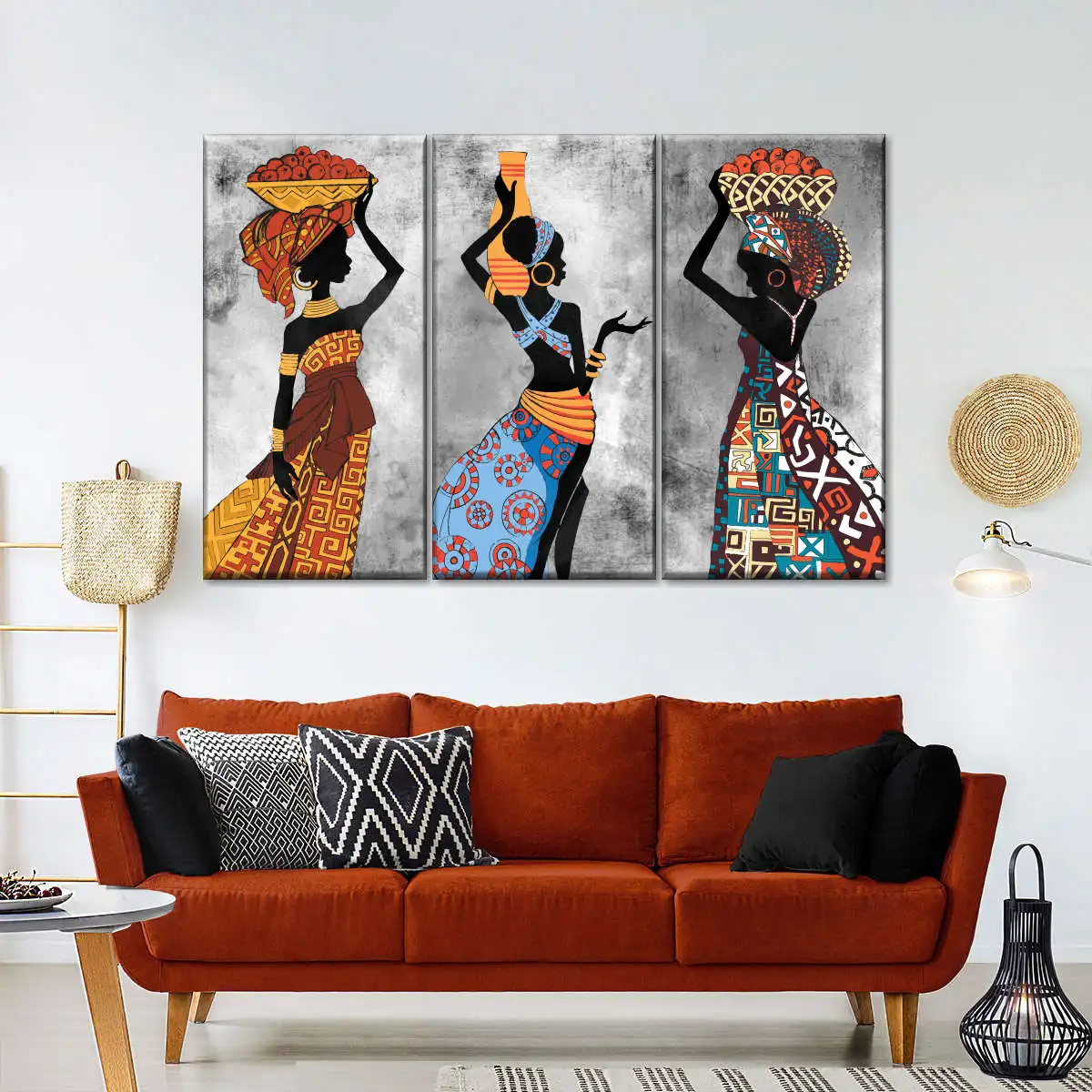 Paintings Of African Women Dancing
