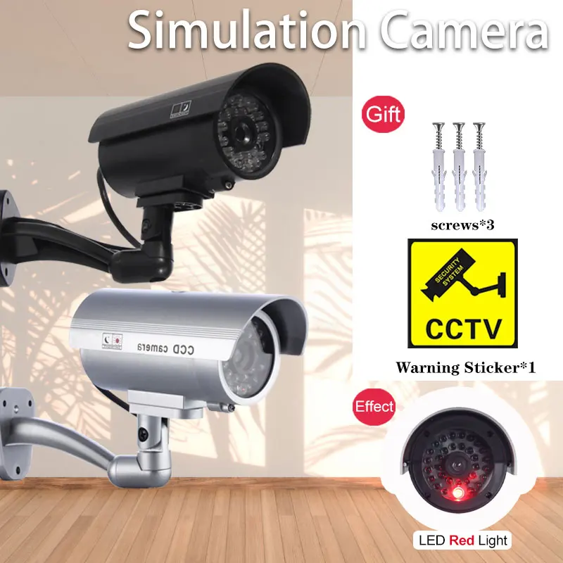 1Pc-Nep-Dummy-Camera-Met-Knipperende-Rode-Led-Kogelvormige-Waterdichte ...