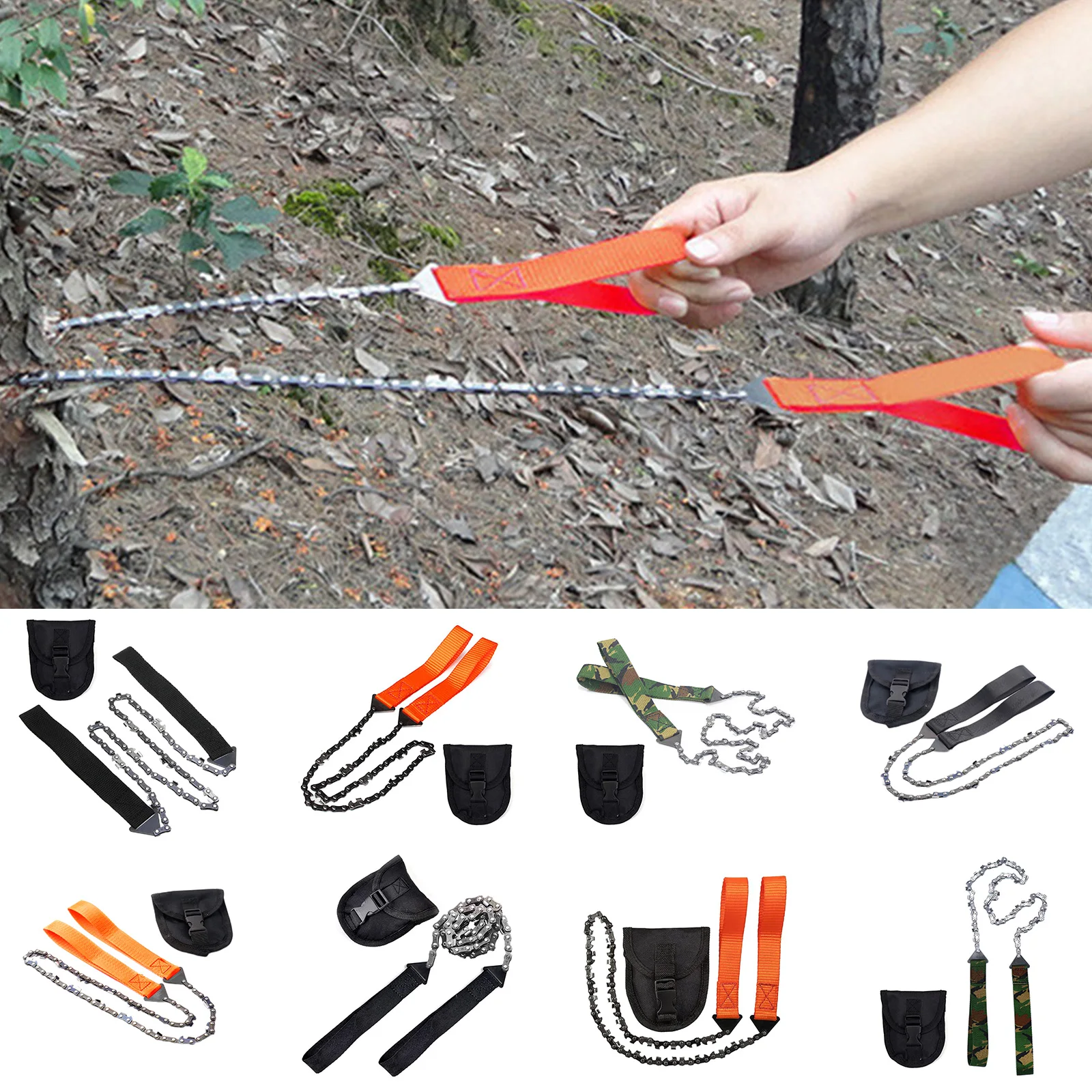 Hiking Camping Survival Wire Saw | Gadgets Men Outdoor Survival - 11/16 ...