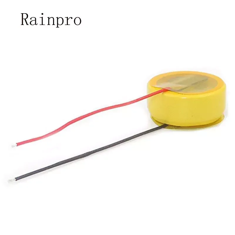 3.6v 55mah Lir1154 Steel Shell Button Battery For Tws Bluetooth Headset ...