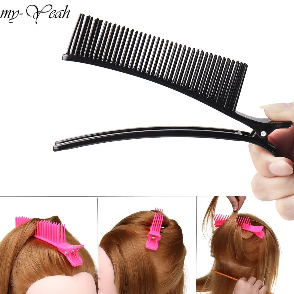 Professional Hair Grip Hairdressing Sectioning Cutting Clamps Clips ...
