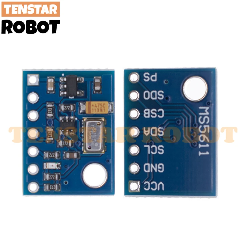 Gy-63 Ms5611 High-resolution Atmospheric Height Sensor Module Iic / Spi Communication ...