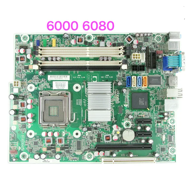 HP 6000 6080 PRO Desktop Motherboard 531965-001 503362-001 503363-000 ...
