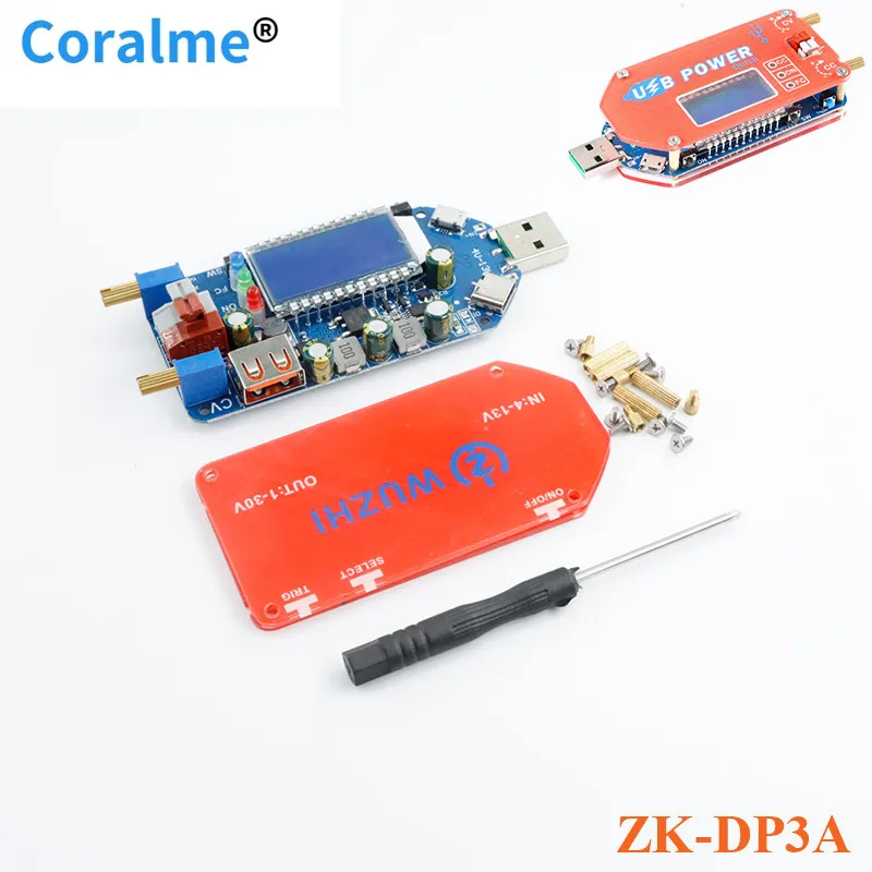 Zk-dp3a Usb Power Supply Cv Cc Dc 15w Step Up Boost Converter Module ...