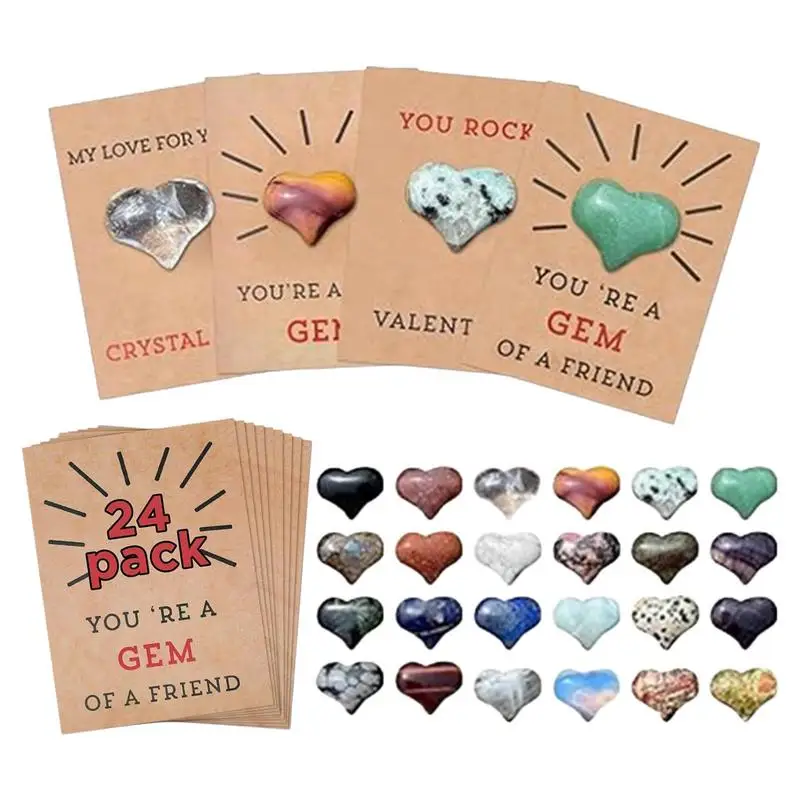 Valentines-Day-Gifts-for-Kids-24PCS-Valentines-Cards-Heart-Shape ...